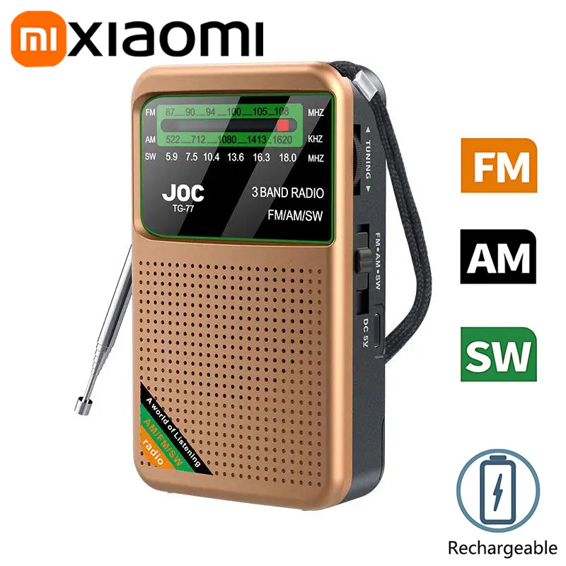 Xiaomi Radio de banda completa Radio portátil Am F... – Grandado