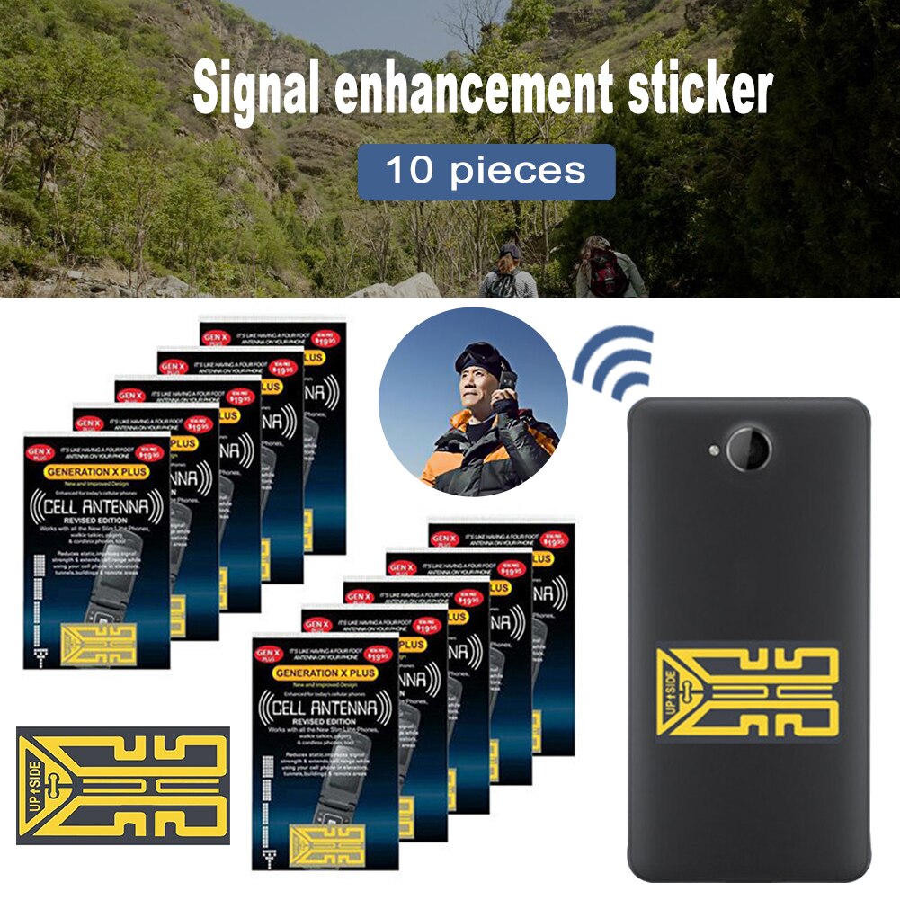 10Pcs Upgrade Mobiel Signaal Booster Stickers Tele... – Grandado