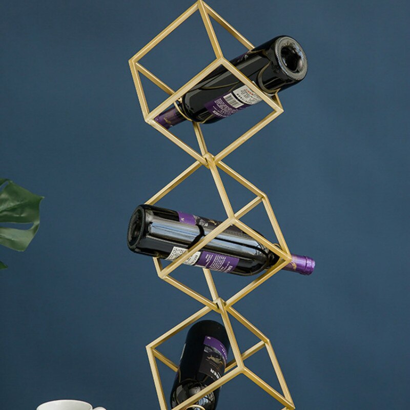 Geometric Rack Restaurant Living Room Bar Cabinet ... – Grandado