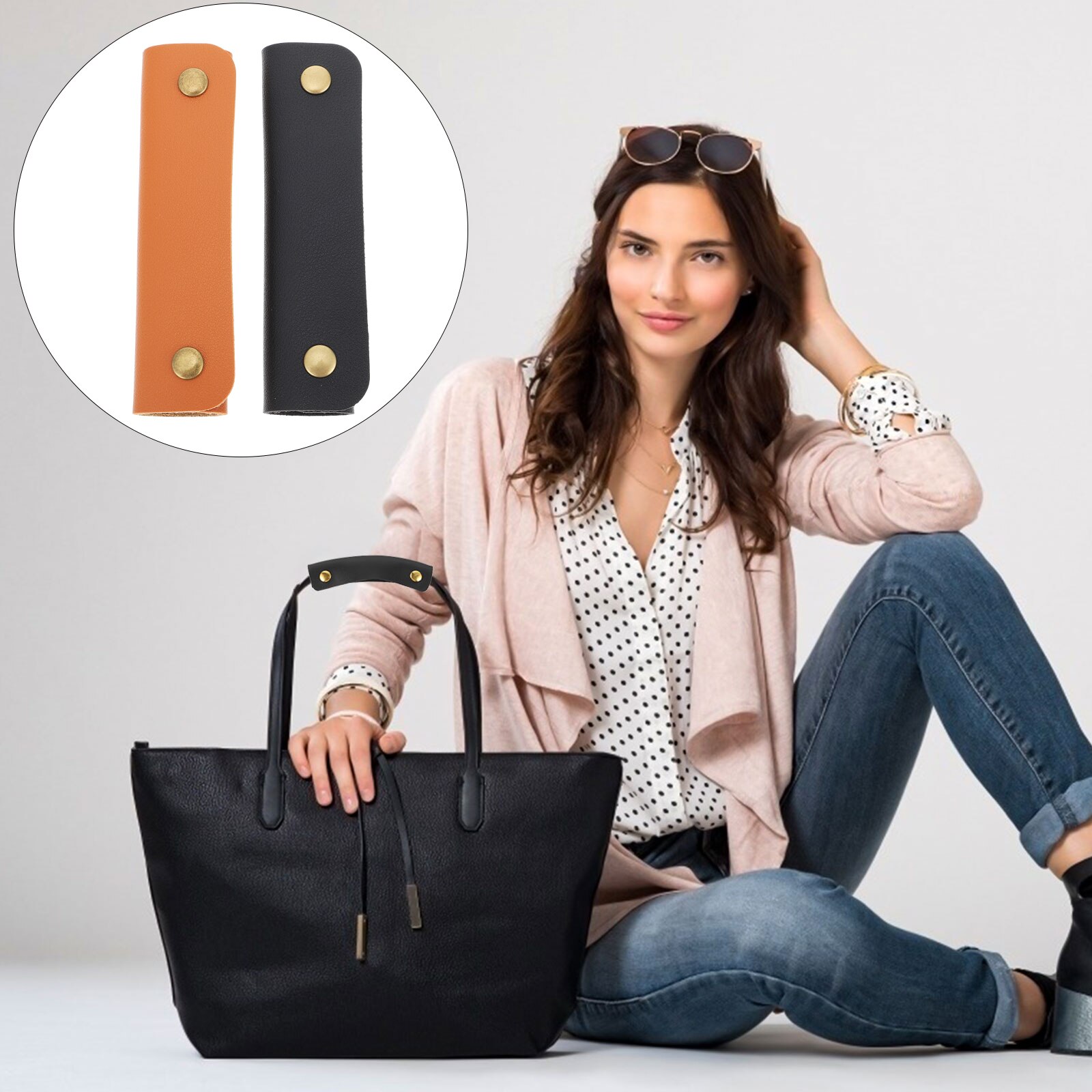 2 Stuks Eenvoudige Elegante Bagage Handvat Cover K... – Vicedeal