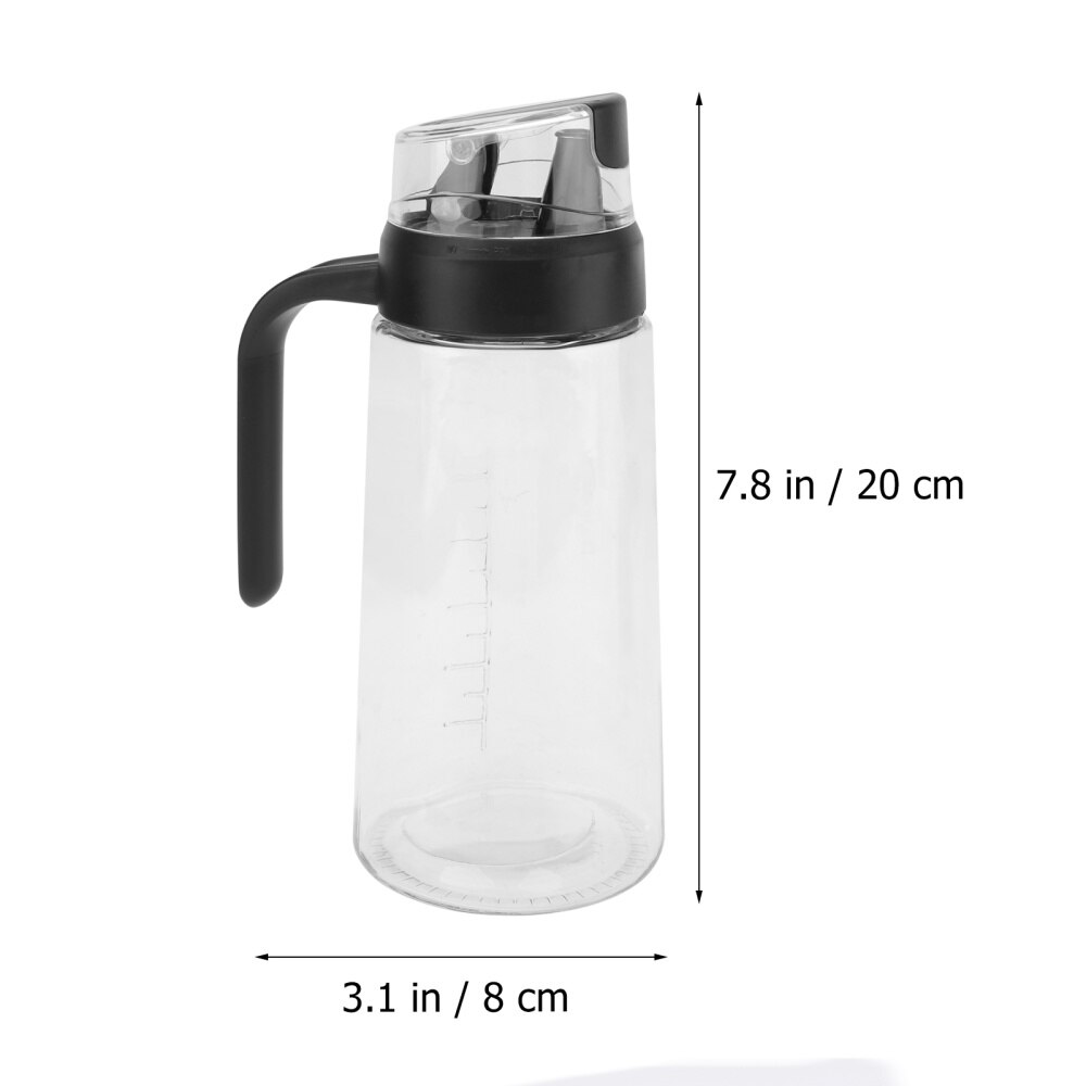 1Pc 600ml Glass Oil Pot Kitchen Oil Storage Bottle... – Grandado