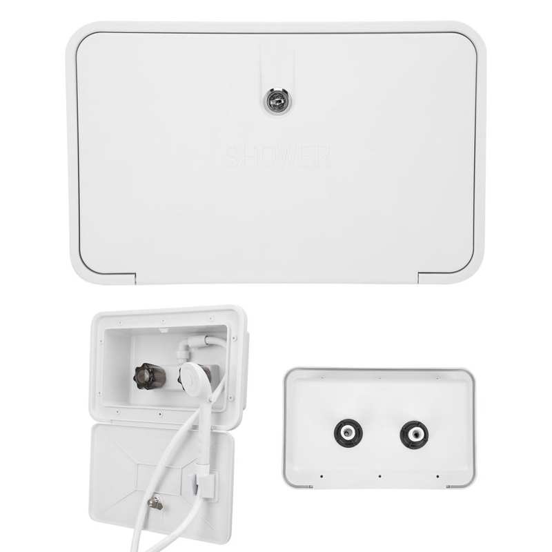 RV Buitendouche Exterieur Douchebak Outdoor Wasset Met Slotaccessoire ...