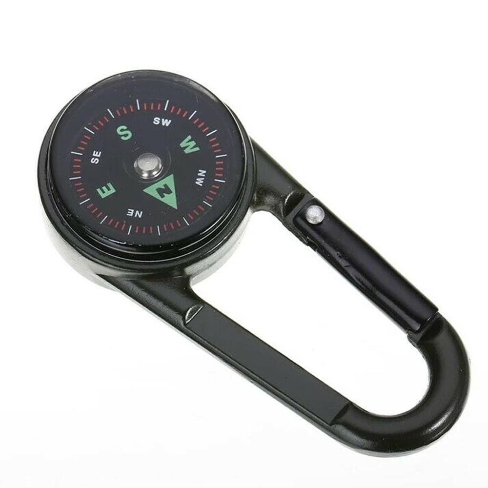 Mini Compass + Thermometer + Snap Hook 3-in-1 Mult... – Vicedeal