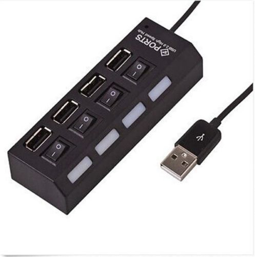 USB 4 Port High Speed USB 2.0 Externe Hub Multi Ui... – Grandado