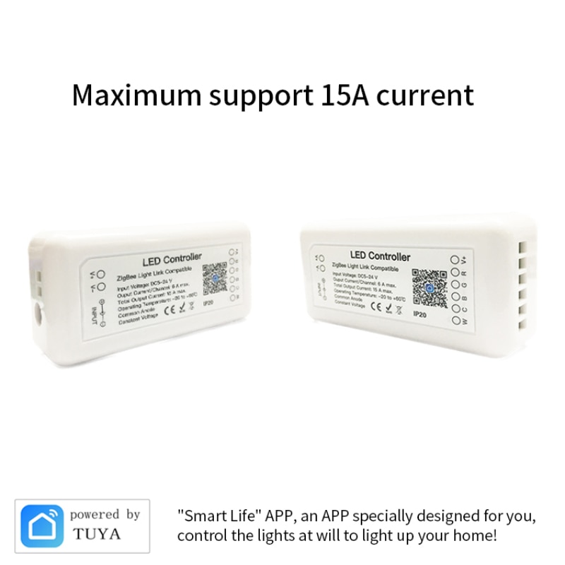 Tuya Smart LED Controller Zigbee 3.0 RGB+CCT 6Pin ... – Vicedeal