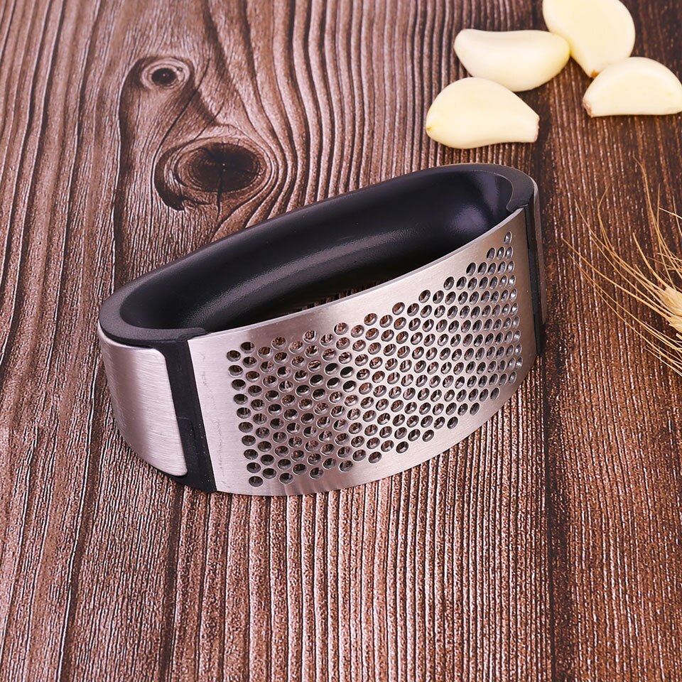 kitchen Gadgets Stainless Steel Garlic Press Manua... – Grandado