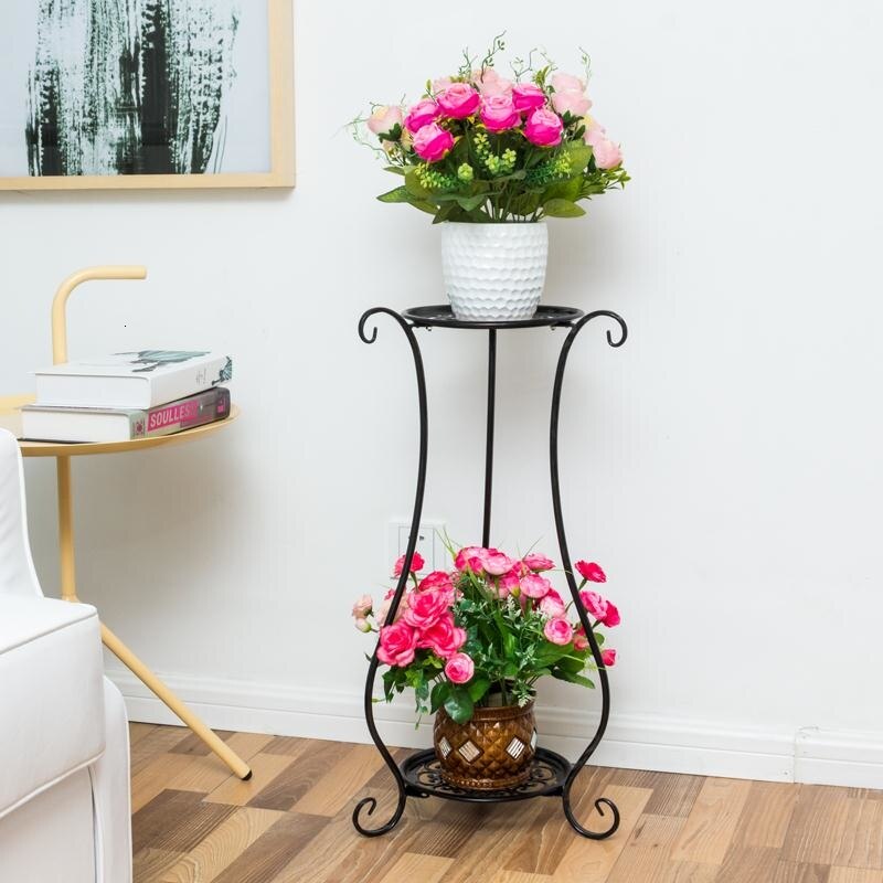 European Style Thickening Iron Art Flower Rack Mul... – Grandado