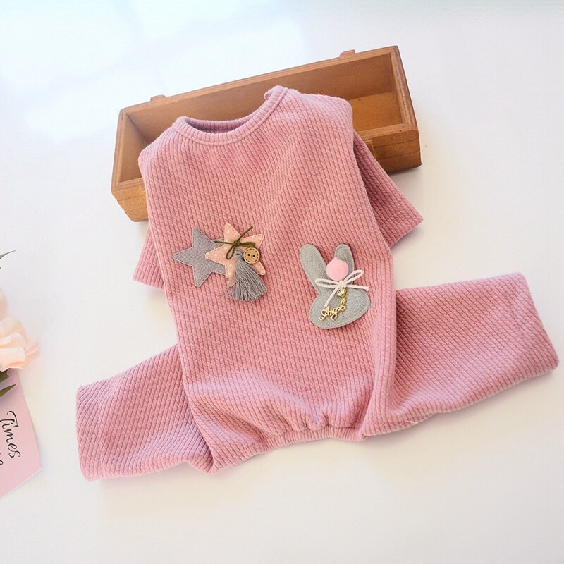 Hond Kleren Hond Jumpsuit Pyjama Kat Pyjama Huisdi... – Vicedeal