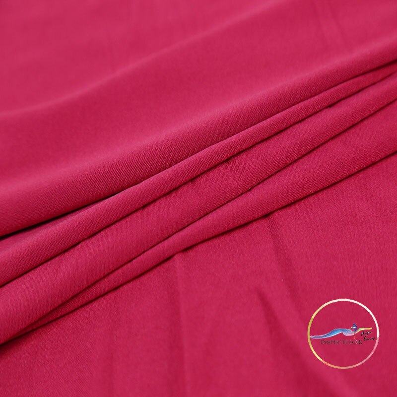 Polyester Beautiful Red Digital Printing Fabric Ch... – Grandado