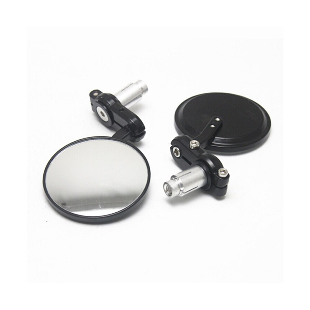 22mm Zwarte Motorfiets Ronde 7/8 "End Achteruitkij... – Grandado