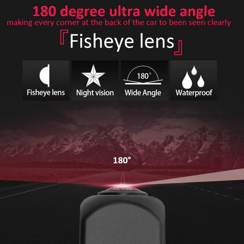 180 graden autocamera grote groothoek frontcamera ... – Vicedeal