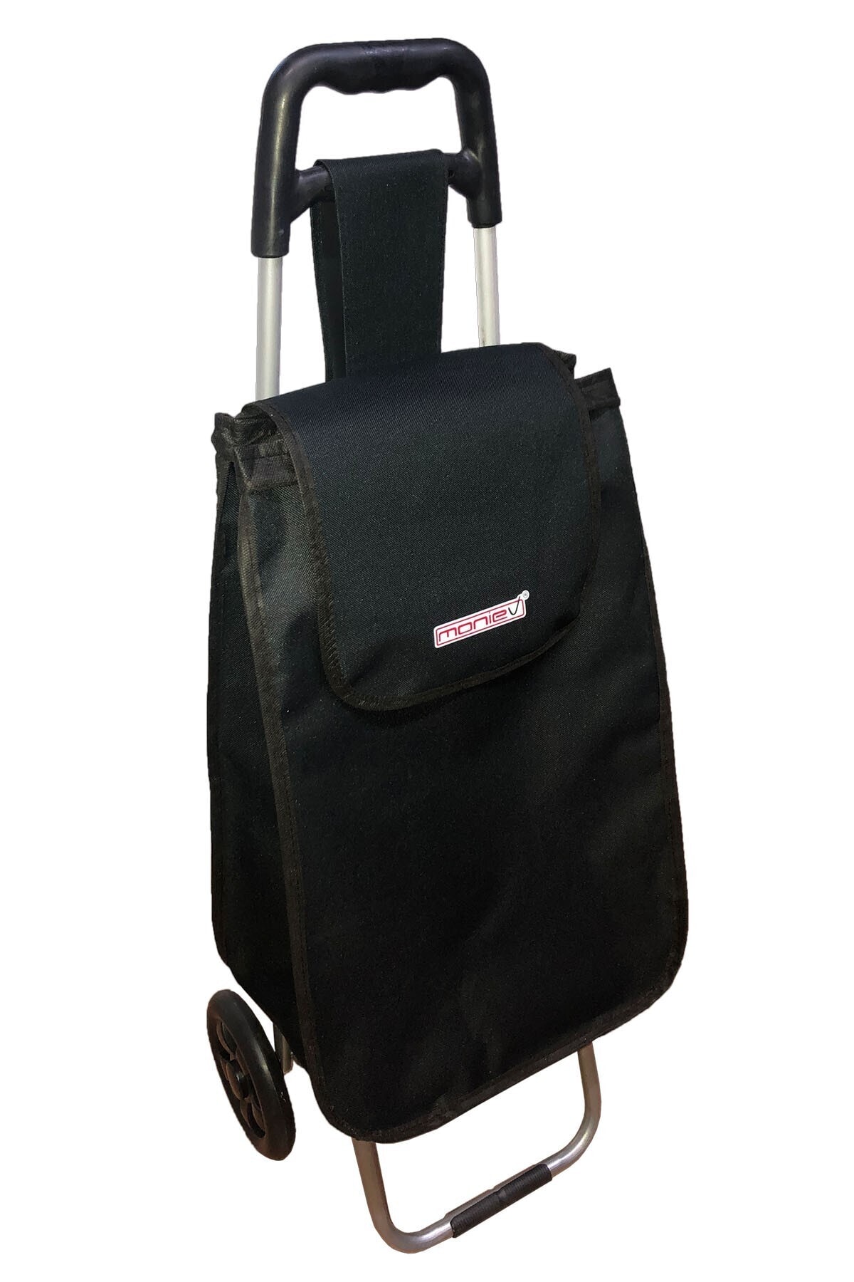 Black Bag Market Cart Folding Shopping Trolley – Grandado