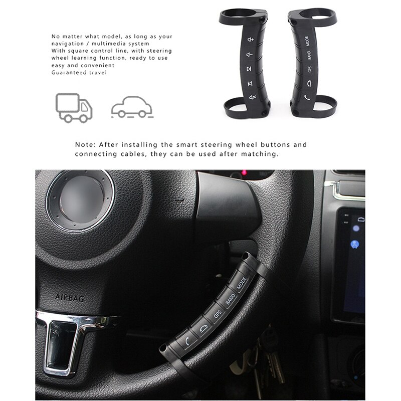 Universal Multi-Function Wireless Steering Wheel C... – Grandado