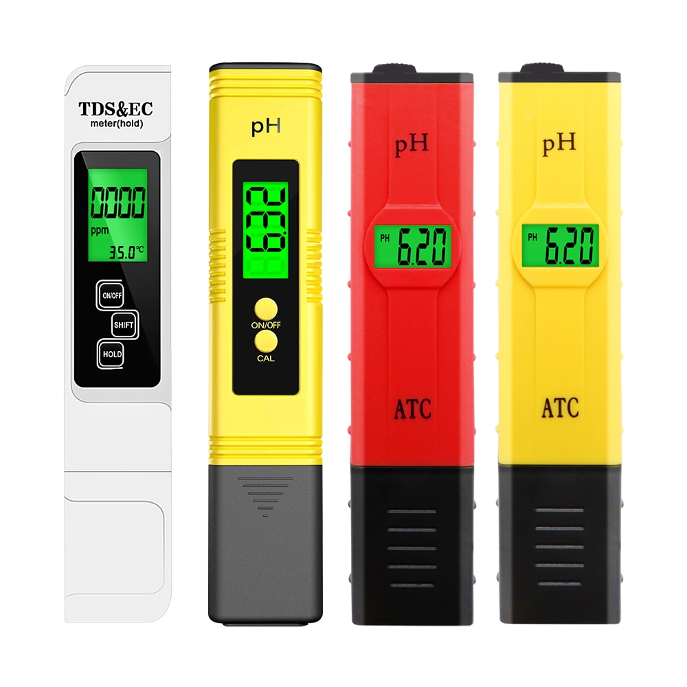 Digital PH TDS EC Meter Water Purity PPM Filter Hy... – Grandado