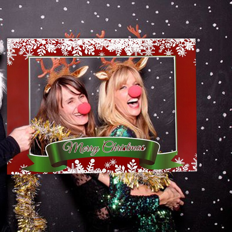 Christmas Decoation for Home Photo Booth Props Pap... – Grandado