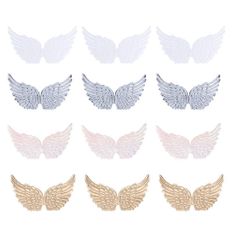 12pcs Mini Angel Wing Fairy Wing Patches DIY Craft... – Grandado