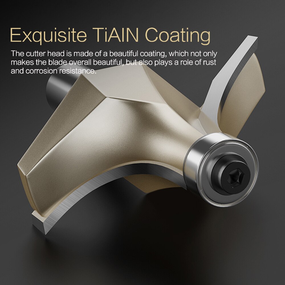 Tideway 1/4" 6.35mm Corner Over Round Bit for Wood... – Grandado