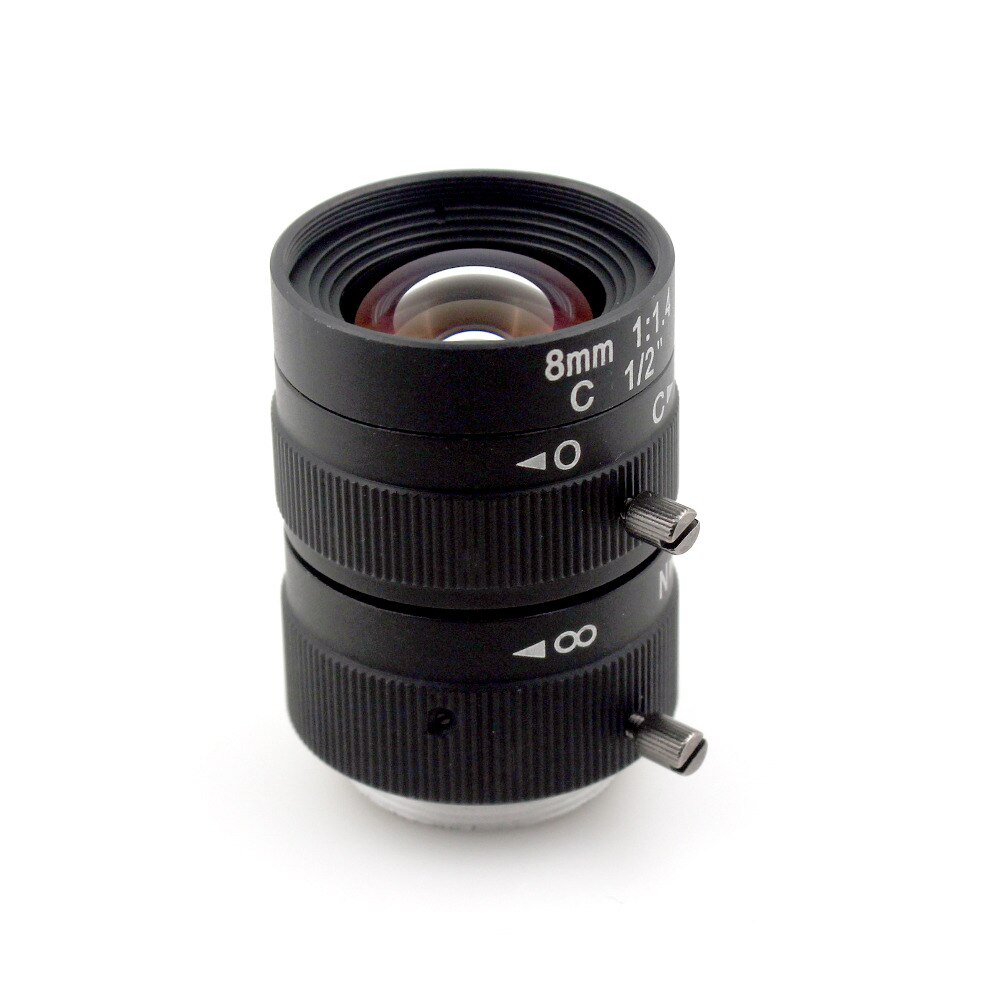 8mm lens 1/2" 3 Megapixel Lens Manual Fixed Lens C... – Vicedeal