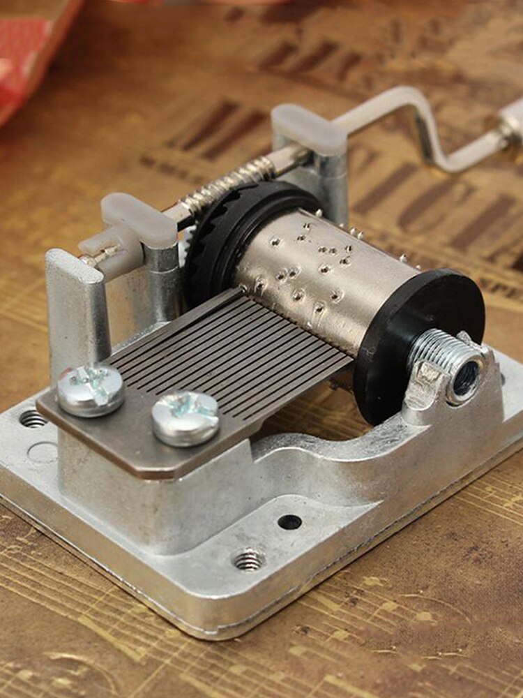 DIY Mini Hand Cranking Music Movement Music Box Mo... – Grandado
