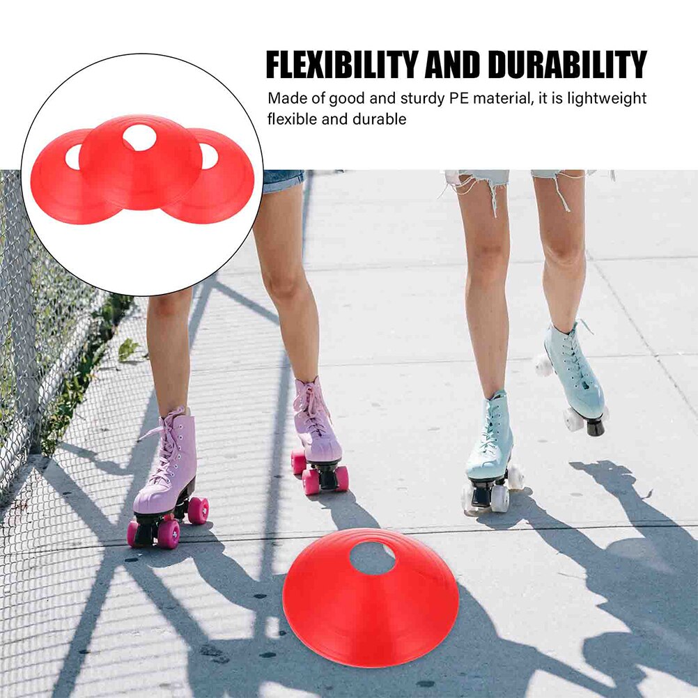 20pcs Football Cones Football Training Marker Disc... – Grandado