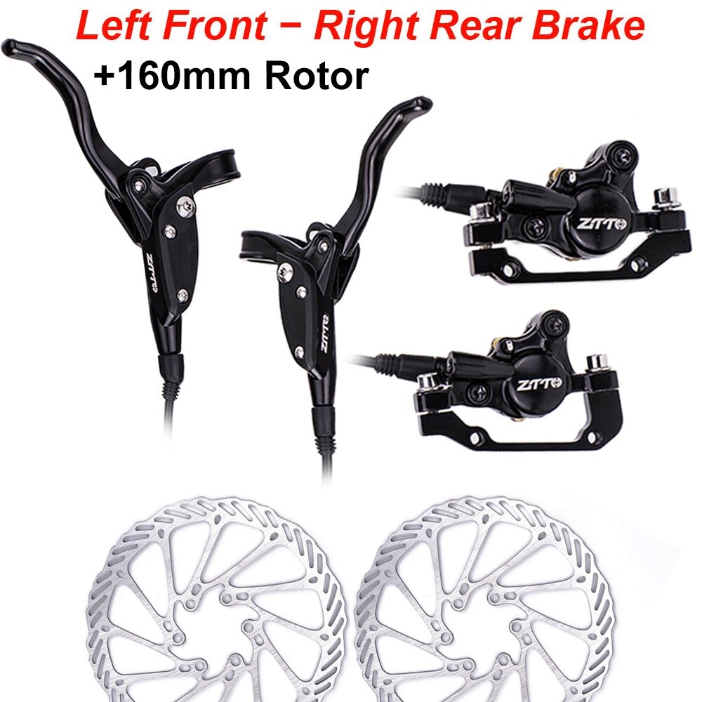 ZTTO MTB Bicycle Hydraulic Disc Brake Front Rear M... – Grandado