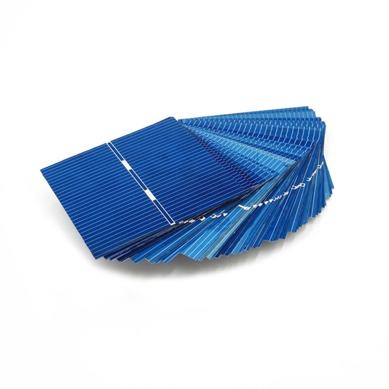 50 Sheets/set 52x52mm Polycrystalline Silicon Sola... – Vicedeal