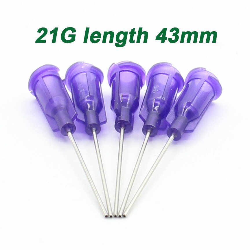 50pcs 21G length 43mm Precision passivated S.S. Di... – Grandado