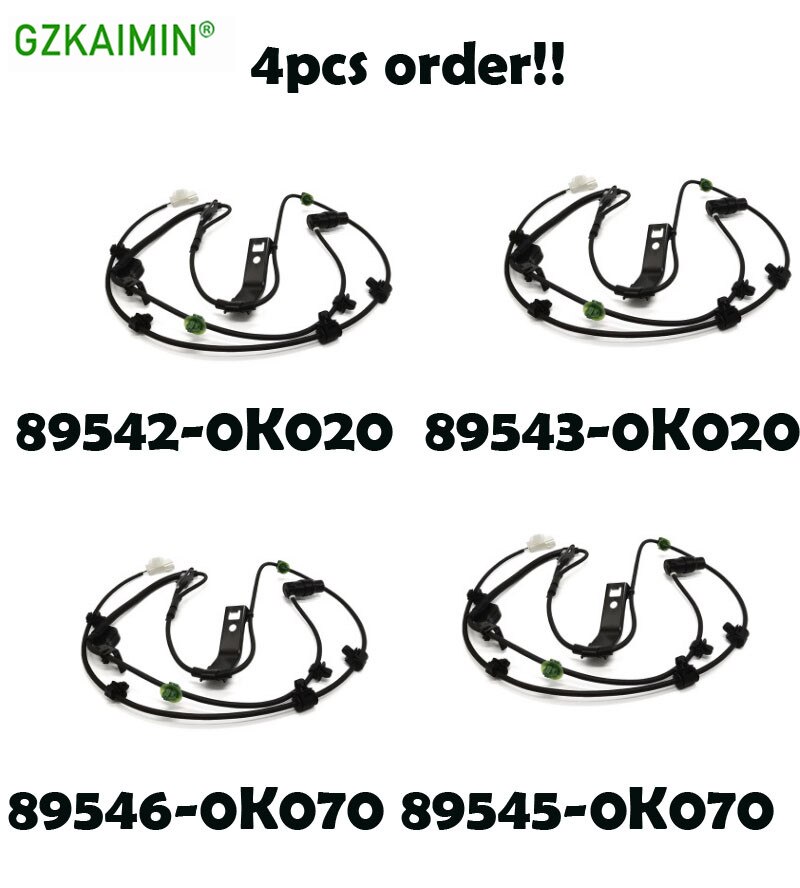 ABS Rad Geschwindigkeit Sensor Vorne Rechts OEM 89... – Grandado