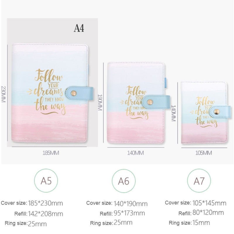 Jamie Notes Fantasy a5a6 Spiral Notebooks & Journa... – Grandado