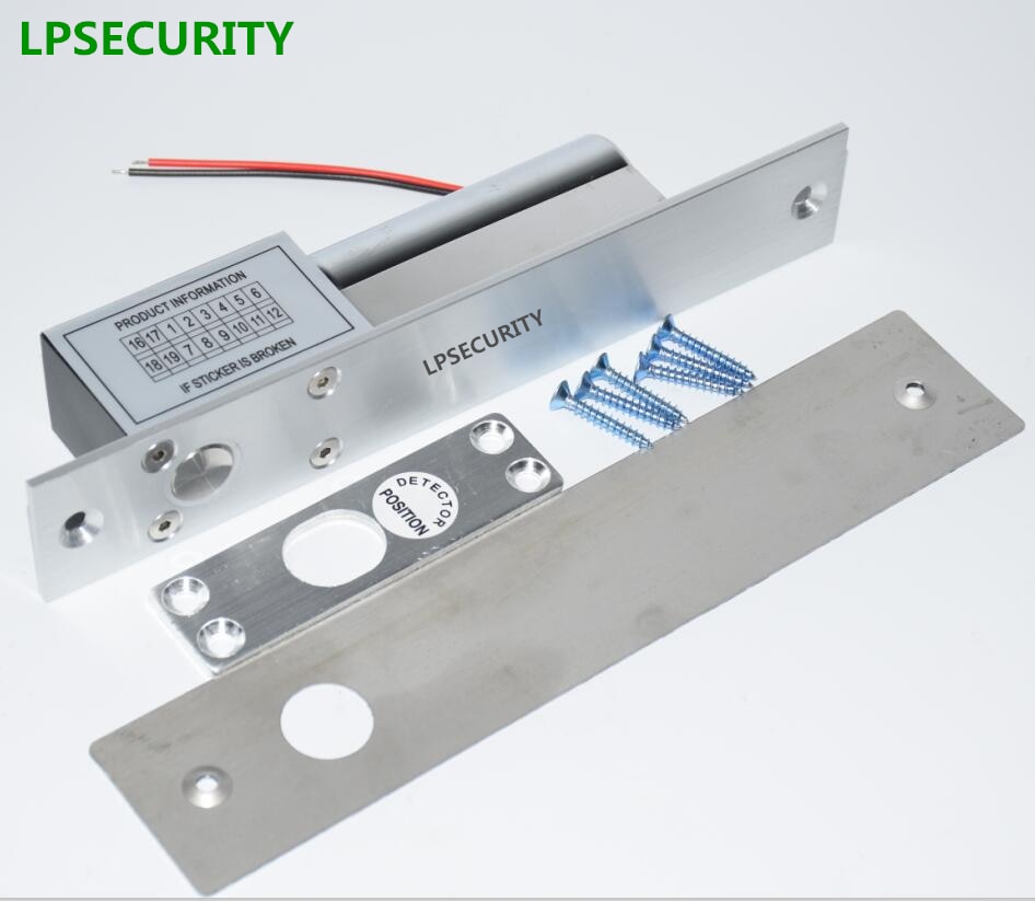 LPSECURITY 12VDC 2 Line Gate Door Electric Bolt Lo... – Grandado