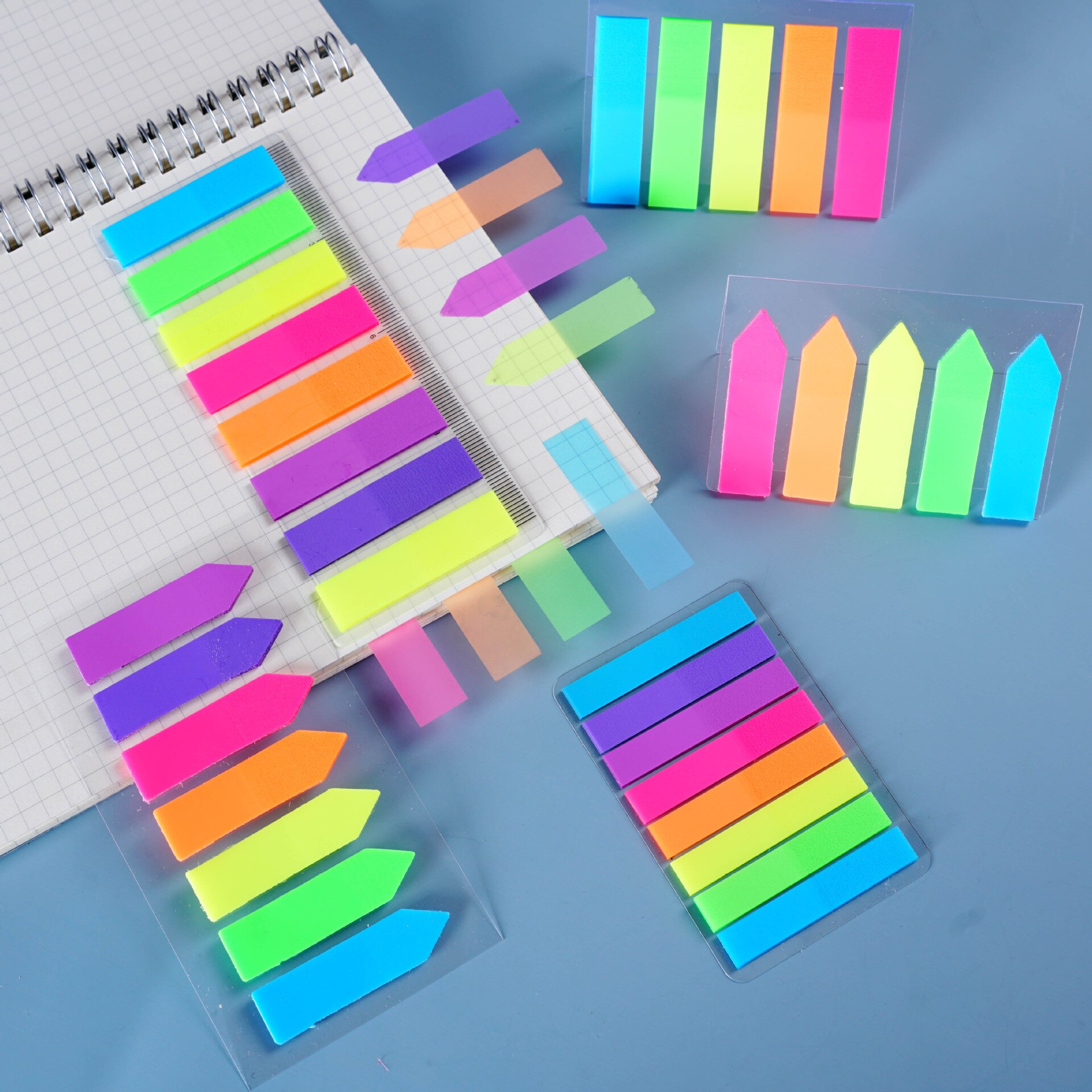 Color Fluorescence Sticky Notes Set Memo Pad Bookm... – Vicedeal