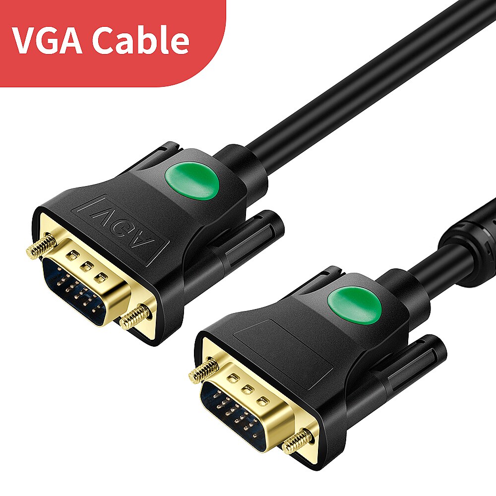 Vga Naar Vga Kabel Pc Computer Monitor Projector M... – Vicedeal