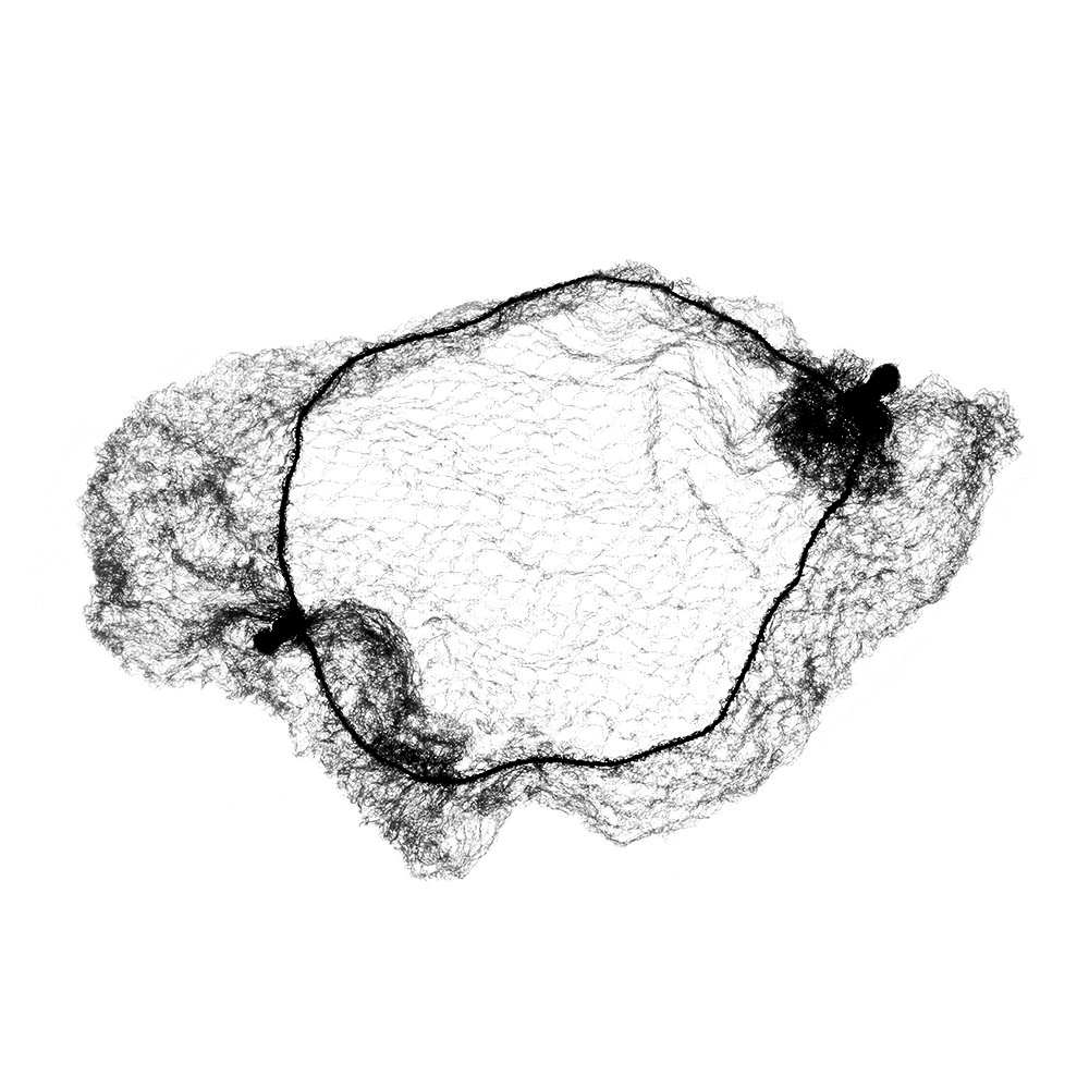 3 colors Invisible Hair Nets Fine Mesh Elastic Edg... – Grandado