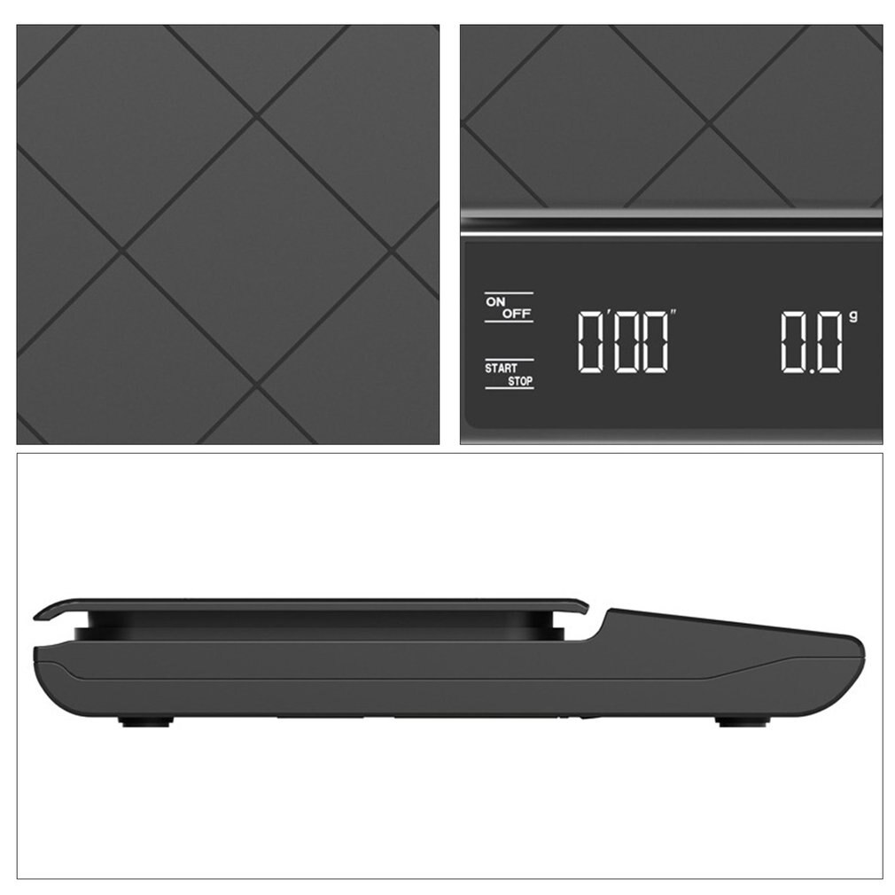 3kg Digital Coffee Scale Food Electronic Scale Kit... – Vicedeal