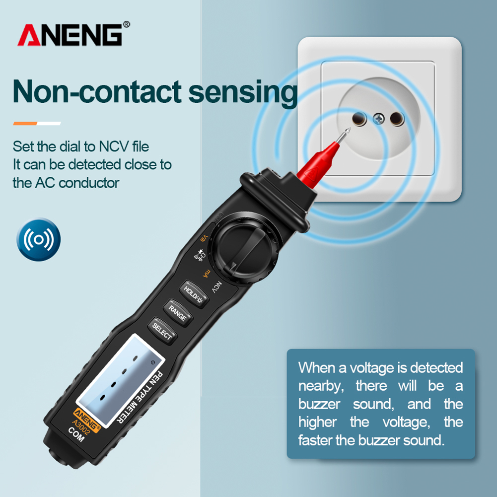 ANENG A3002 Pen Multimeter 4000 Counts Digital Mul... – Grandado