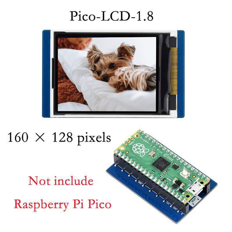 Waveshare 1.8 Inch LCD Display Module 65K Color LC... – Grandado