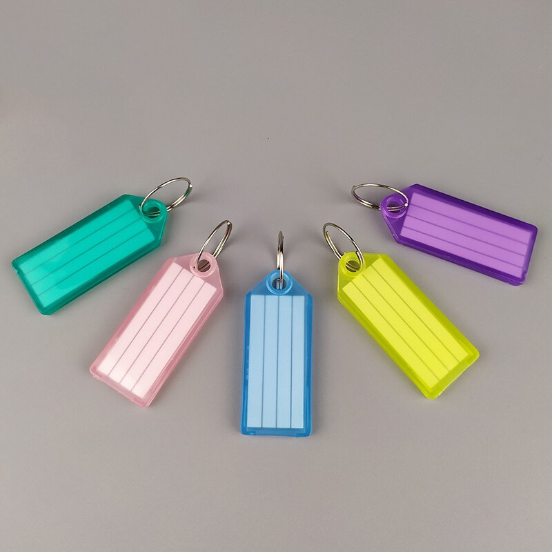 Colorful Keychain Key Ring 25Pcs Hotel Car Classif... – Grandado