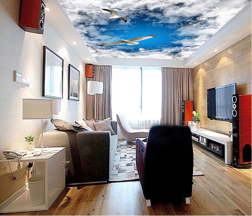 Waterproof Self-adhesive Wall Stickers Ceiling Bac... – Grandado