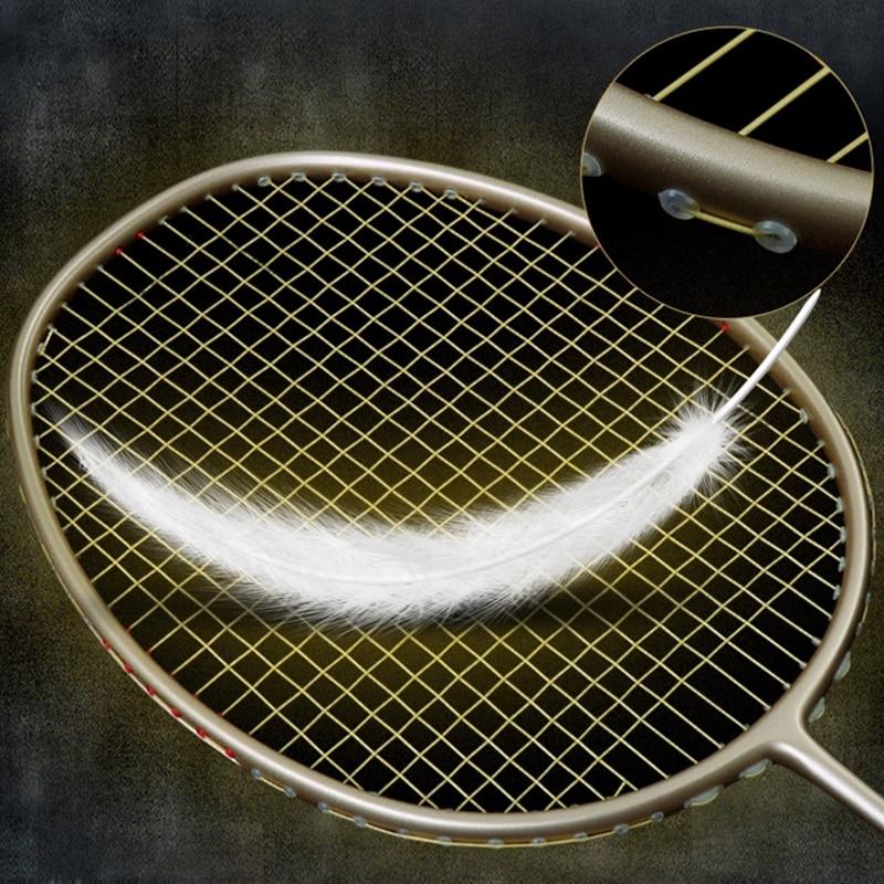 4U Ultralight Original Carbon Badminton Rackets Wi... – Grandado