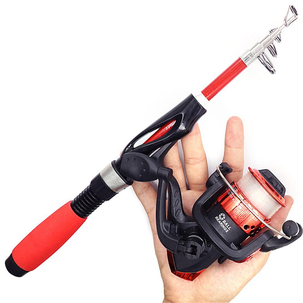 Mini Telescopic Fishing Pole with Reel Bait Box Po... – Vicedeal