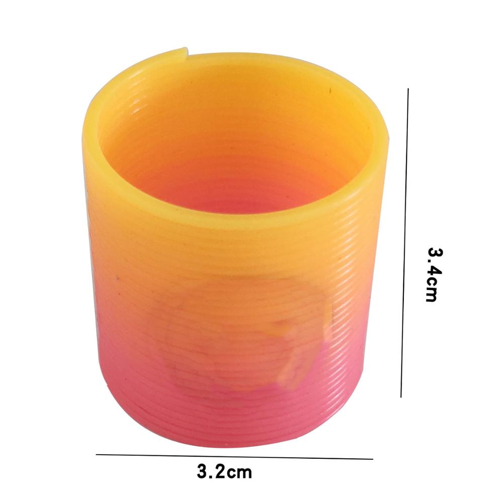 24 PCS/Lot Rainbow Spring Magic Plastic Rainbow Sp... – Grandado