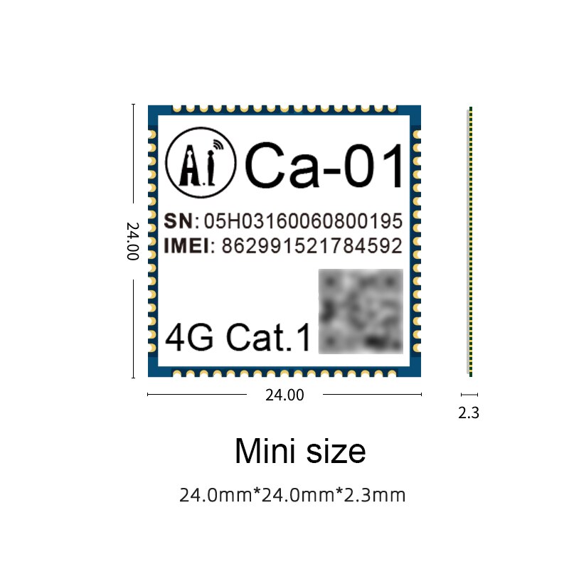 FMchip Ai-thinker 4G Ca-01 IoT Communication Modul... – Grandado