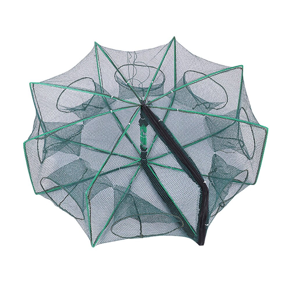 6/8 Holes Fishing Net Crayfish Catcher Crab Cage N... – Vicedeal