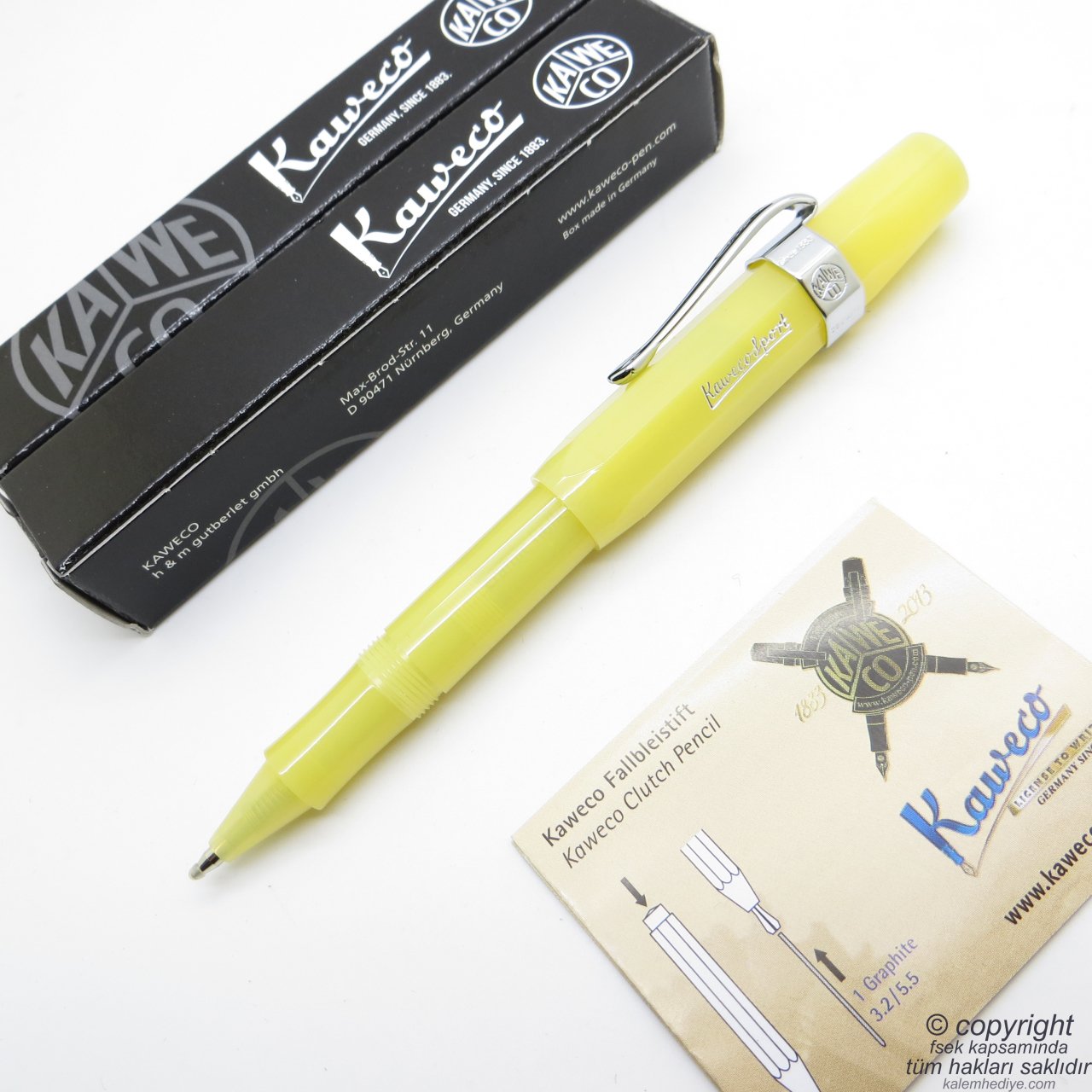 Kaweco 10001837 – stylo à rouleau de Sport givré j... – Grandado