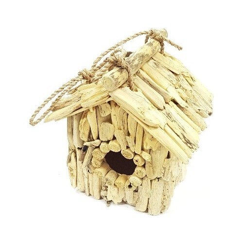 Decorative Solid Wood Pieces Natural Bird 'S N... – Grandado