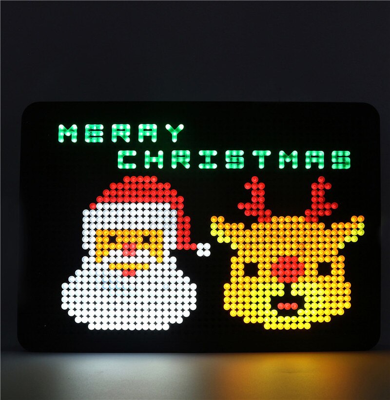 LED Jigsaw Puzzle DIY Shining Light Nailboard Ligh... – Vicedeal