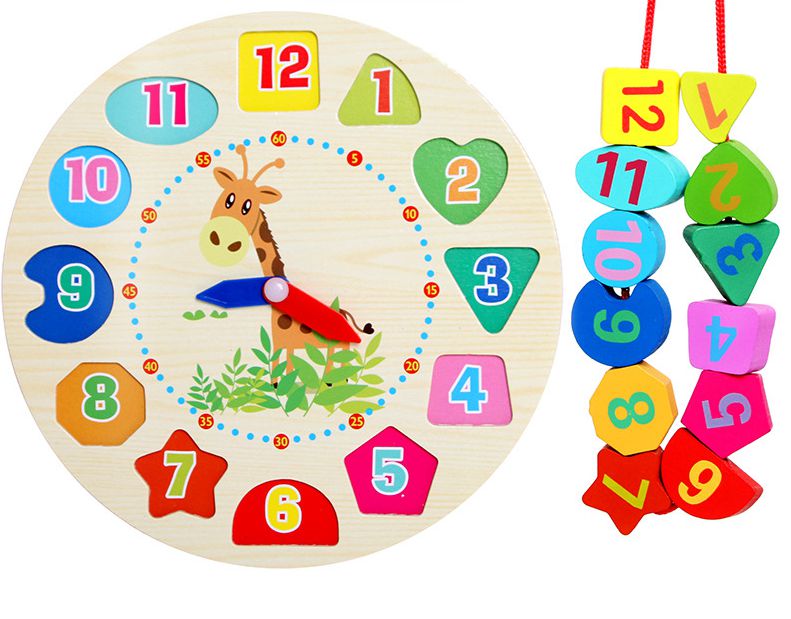 1pc Children Mental Development Toy Wooden 12 Numb... – Grandado