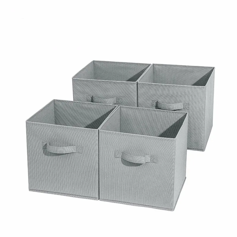 Nonwoven box storage box, foldable fabric storage ... – Vicedeal