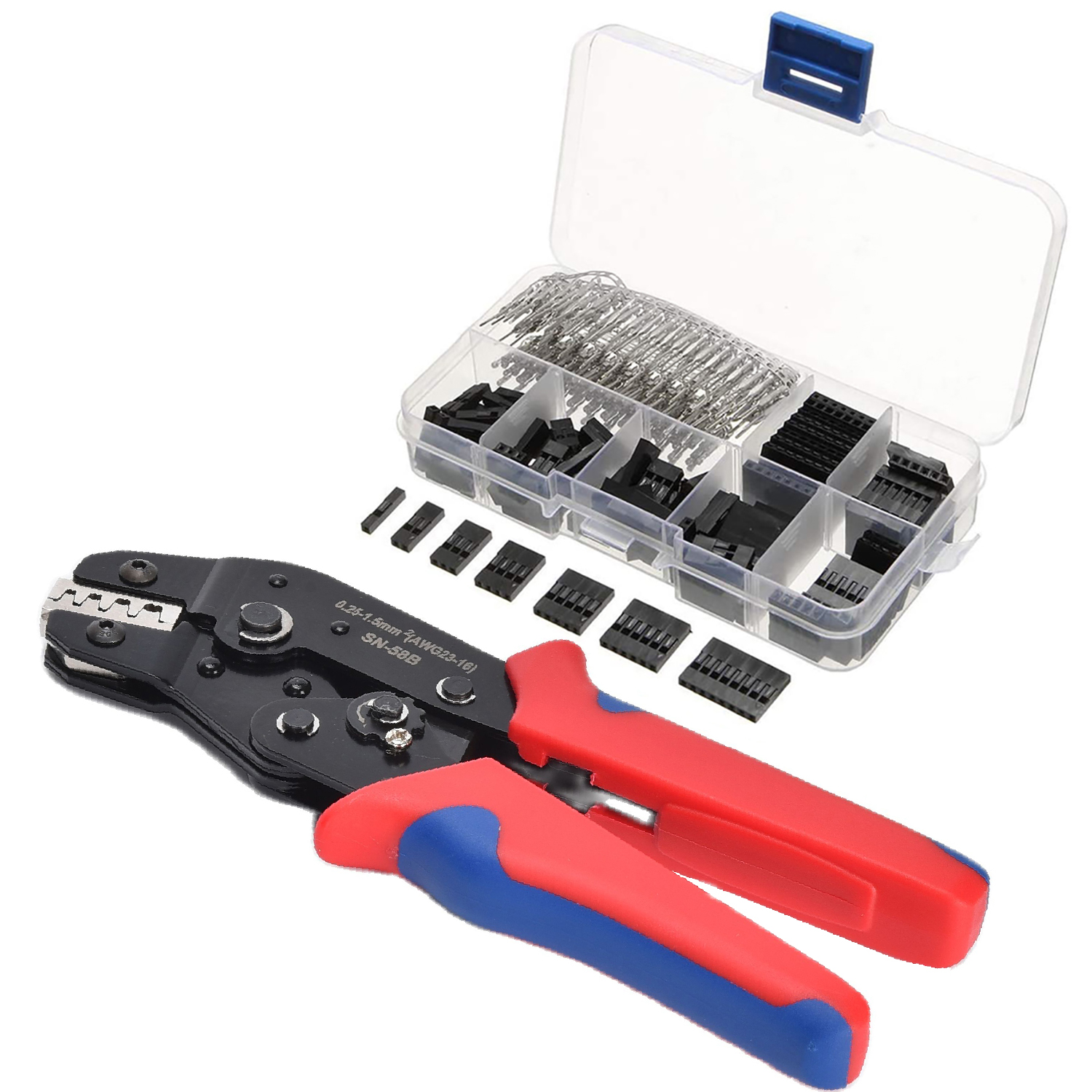 SN-58B Dupont Crimping Tool Plier Set Jst Terminal... – Grandado