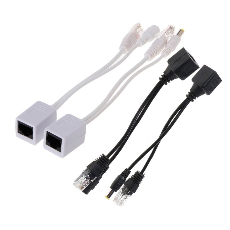 RJ45 Injector POE Splitter Adapter Cable Kit Passi... – Vicedeal